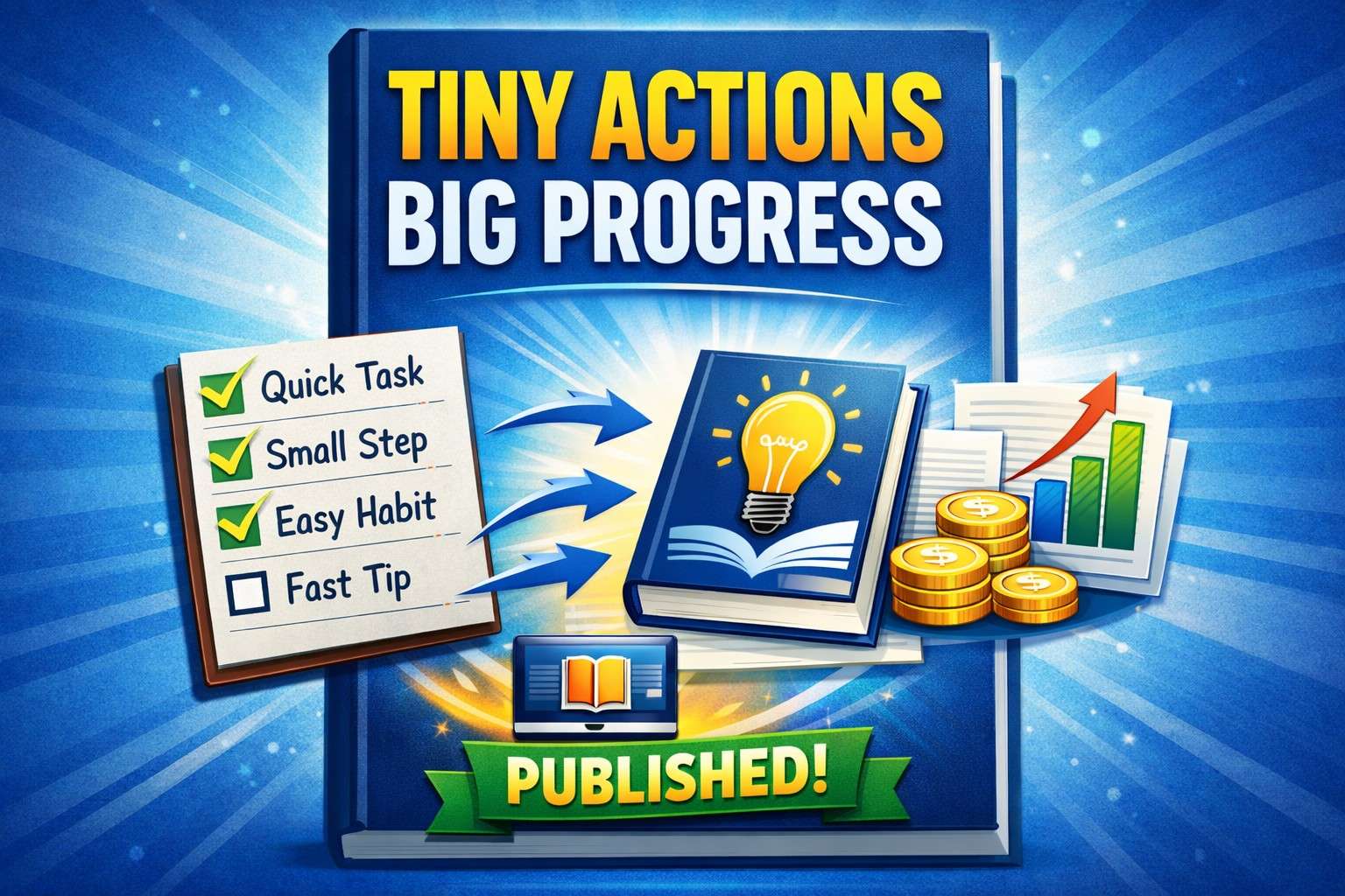 Create Bestselling Tiny Action Books with 327 Prompts